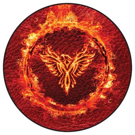 The Demon Crown Sticker [Phoenix] - James Rollins